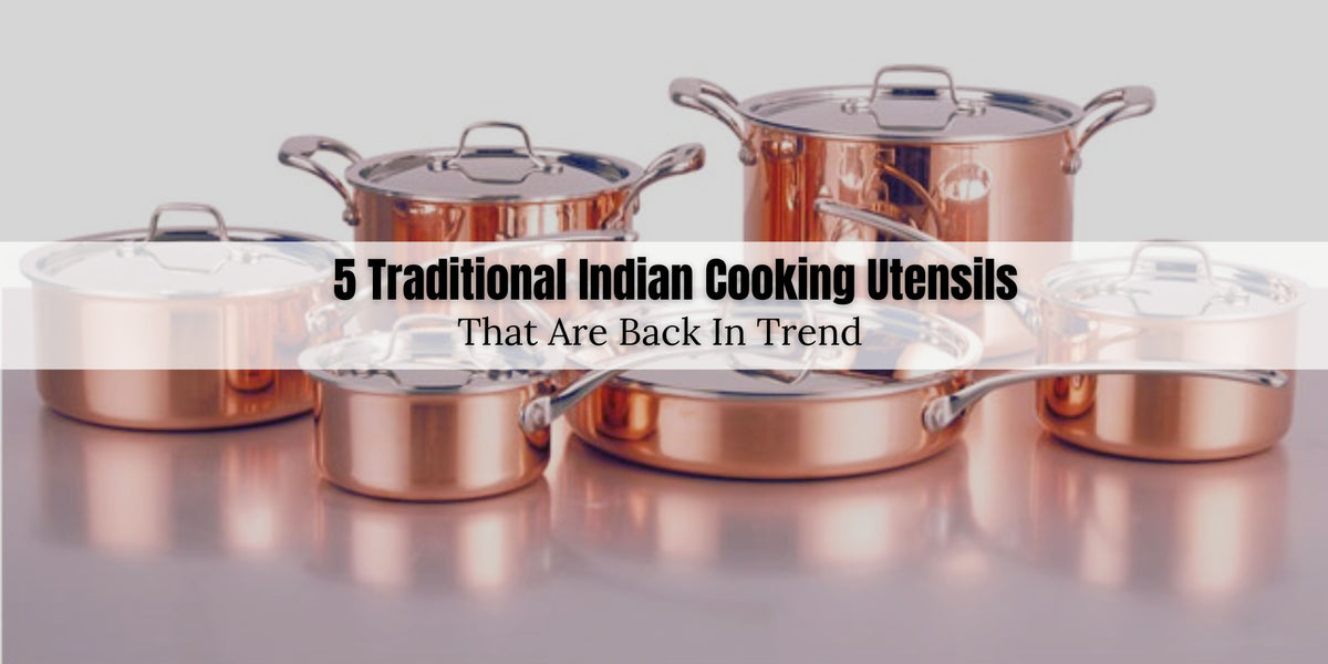 5 Traditional Indian Cooking Utensils - Indian Art Villa – IndianArtVilla