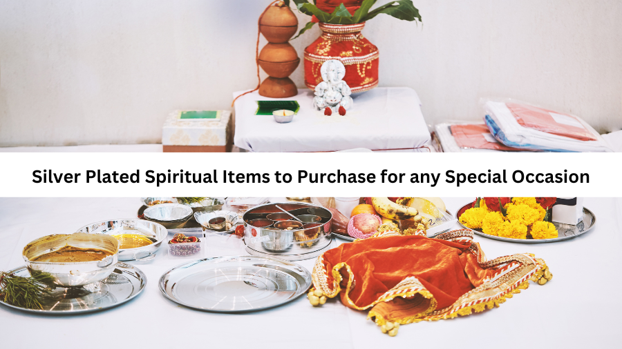 Discover Elegance: Silver-Plated Spiritual Items for occasions ...