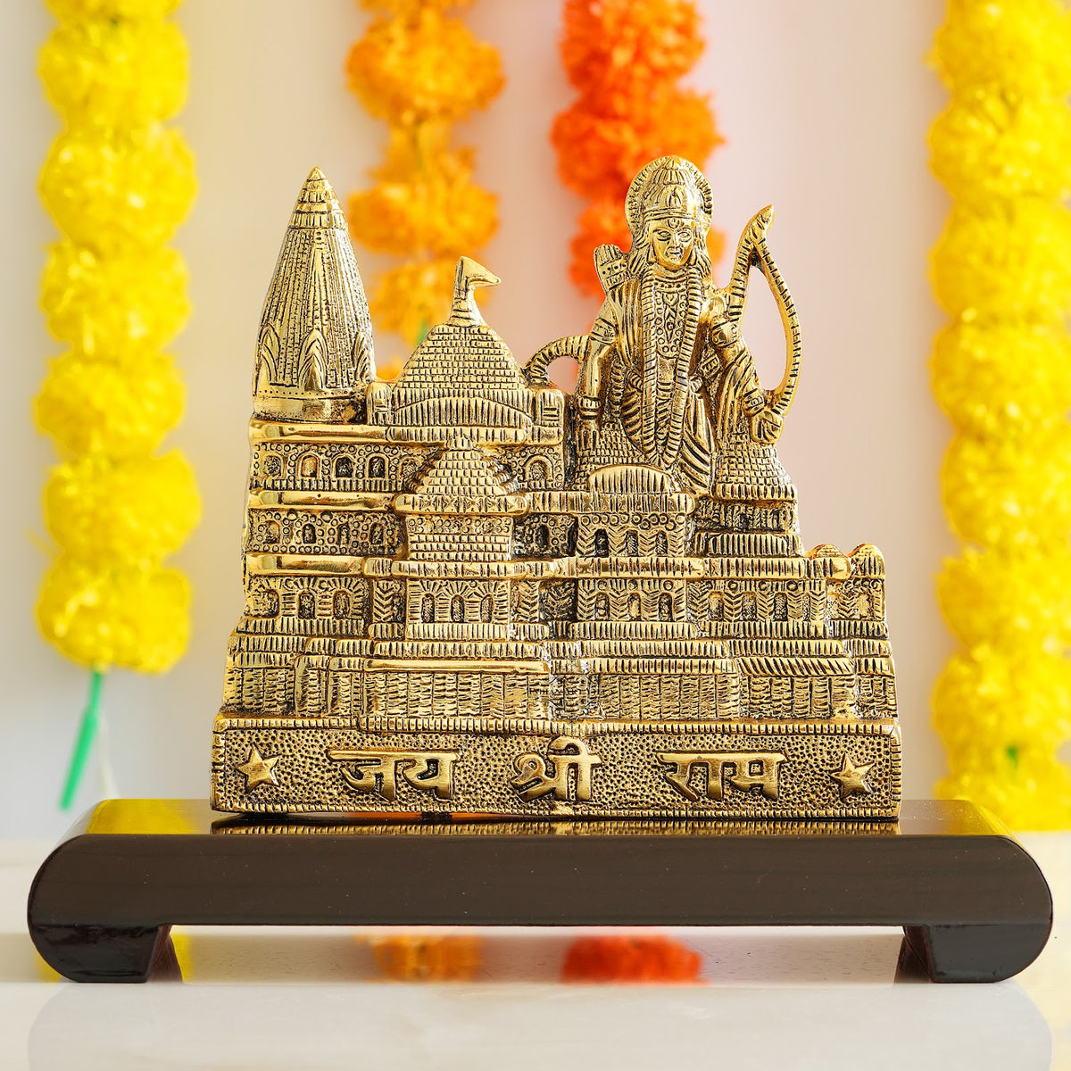 Indian Art Villa Ram Mandir/ Temple Ayodhya Model 3D Replica Handcraft ...